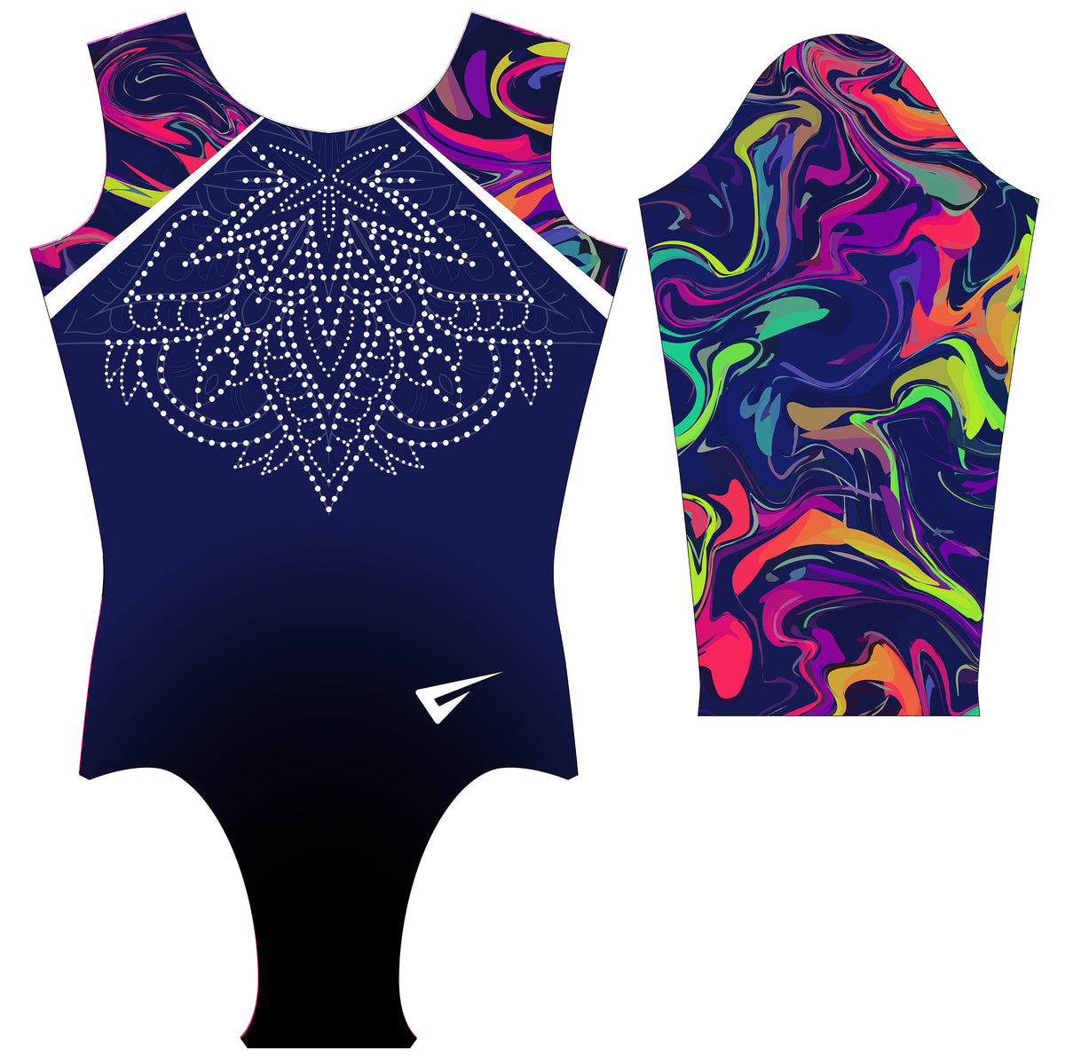 Ariana Long Sleeve Gymnastics Leotard For Girls Velocity Pro Sport