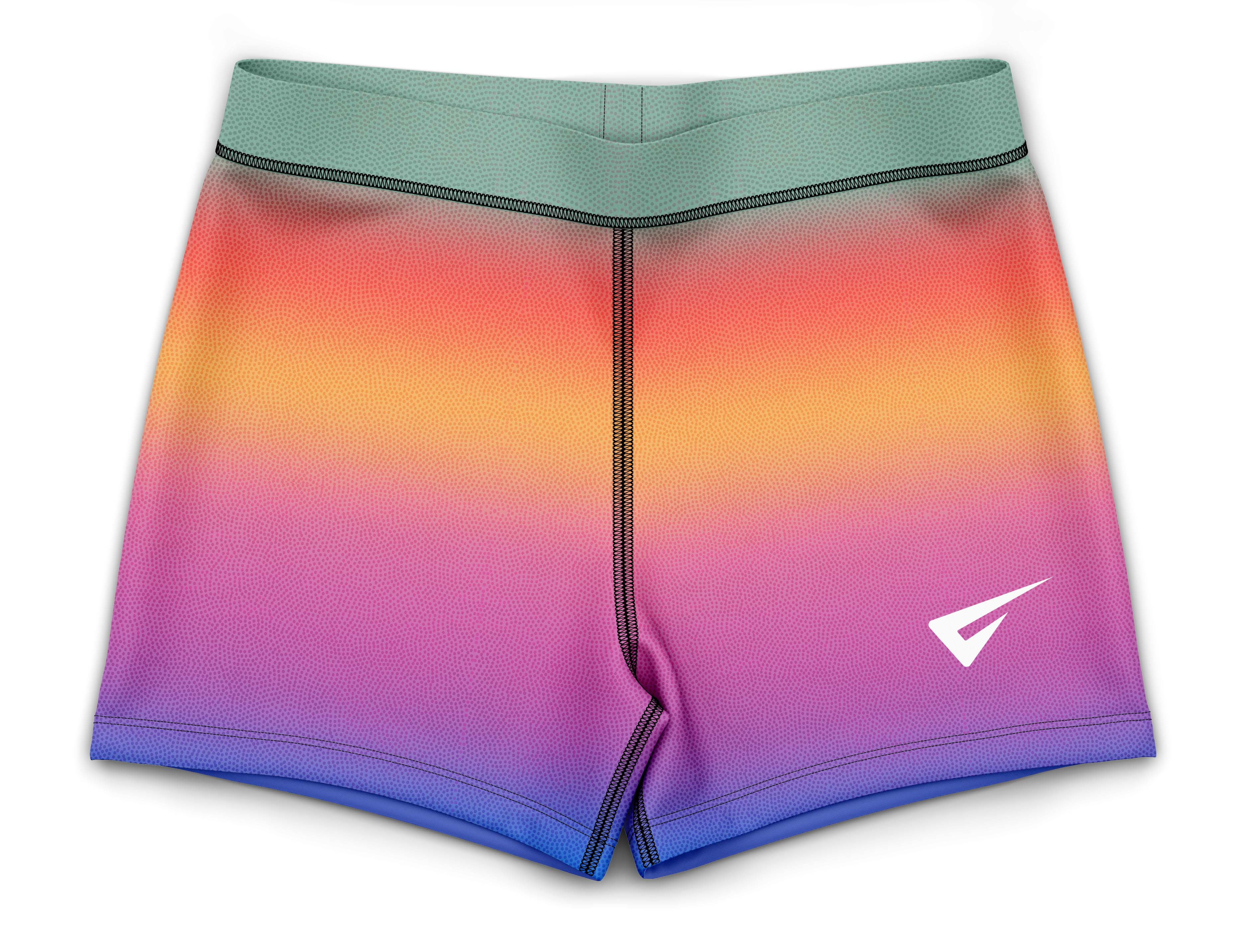 Angel Rainbow Mystique Gymnastics Shorts – Velocity Pro Sport