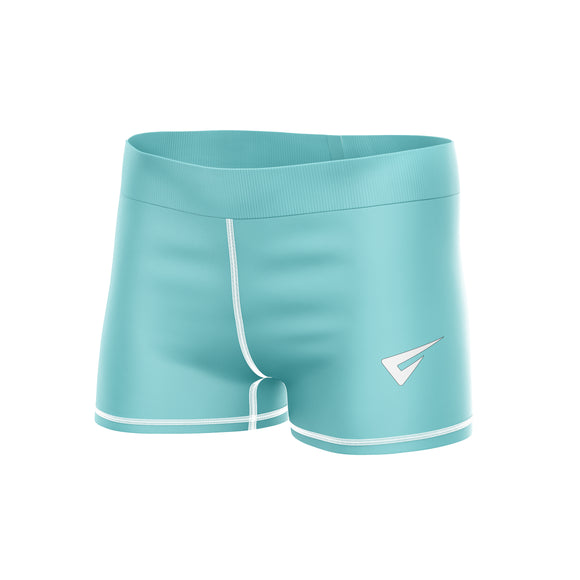 Turquoise Essentials Training Girls Gym Shorts – Velocity Pro Sport
