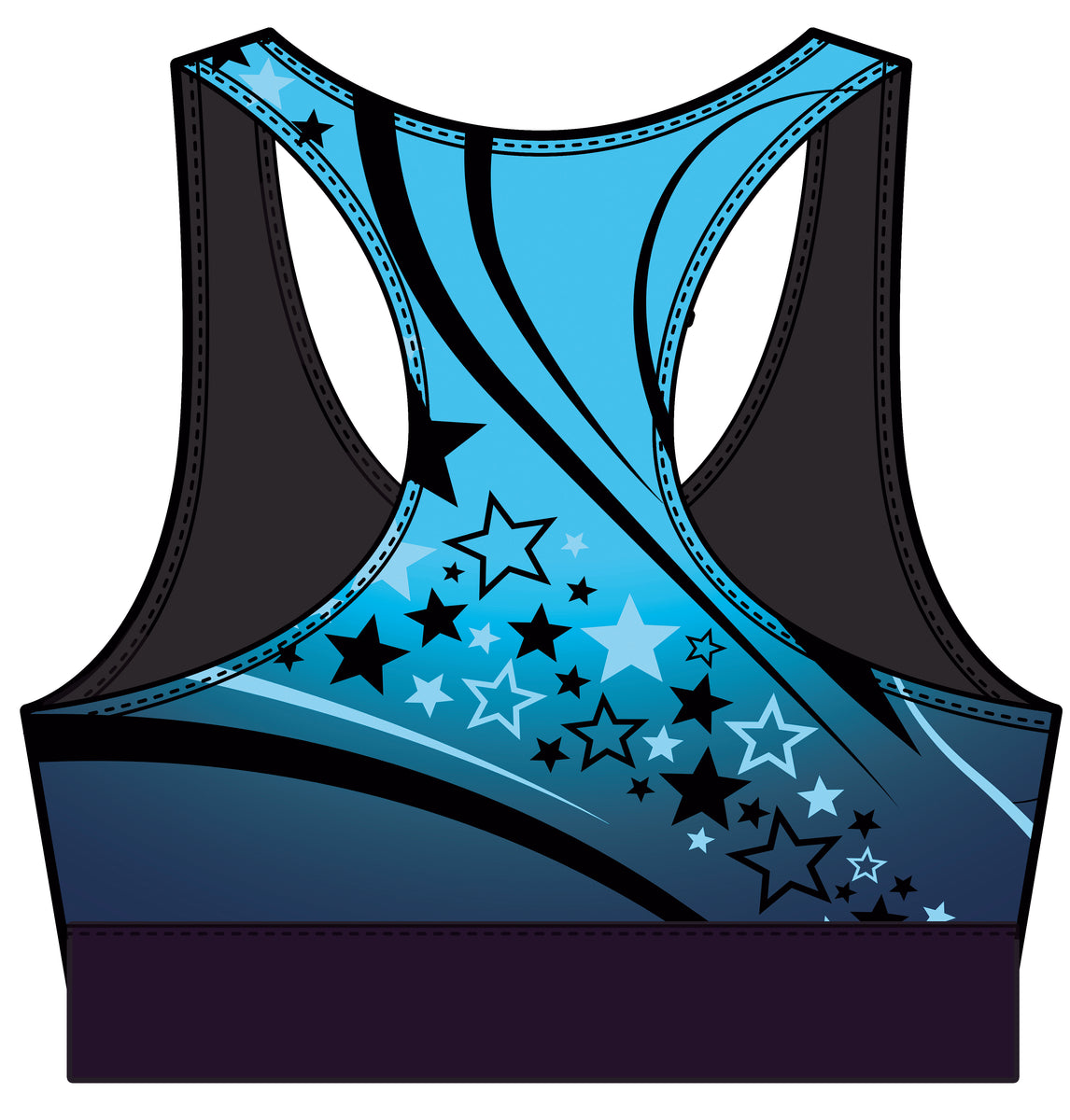 Stars Dance Academy Uniform Activewear Crop Top – Velocity Pro Sport