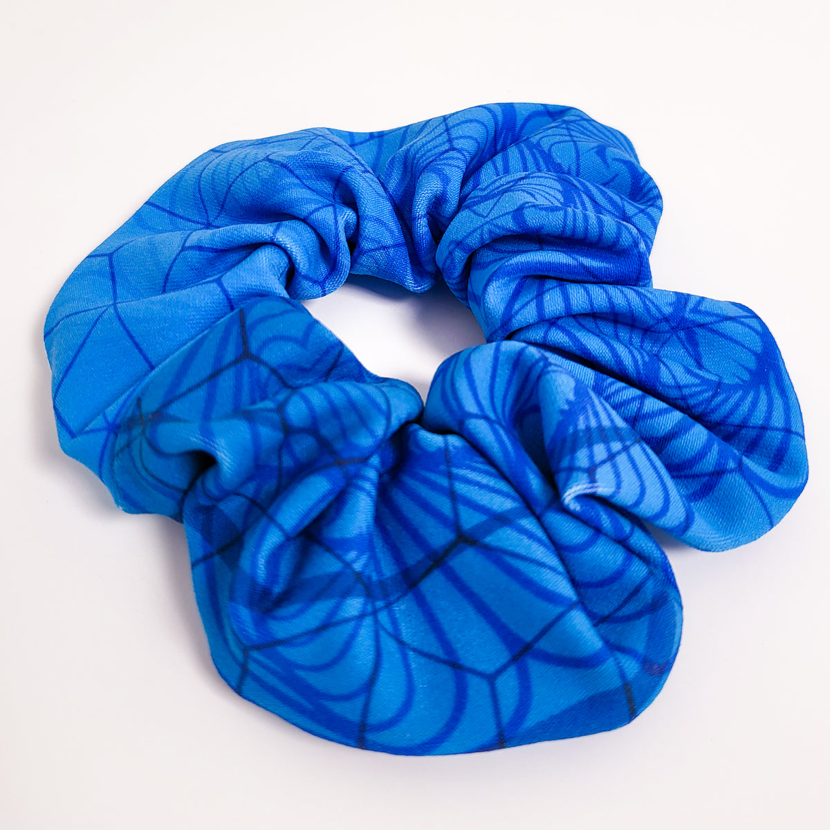 Electrum Blue Hair Scrunchie – Velocity Pro Sport