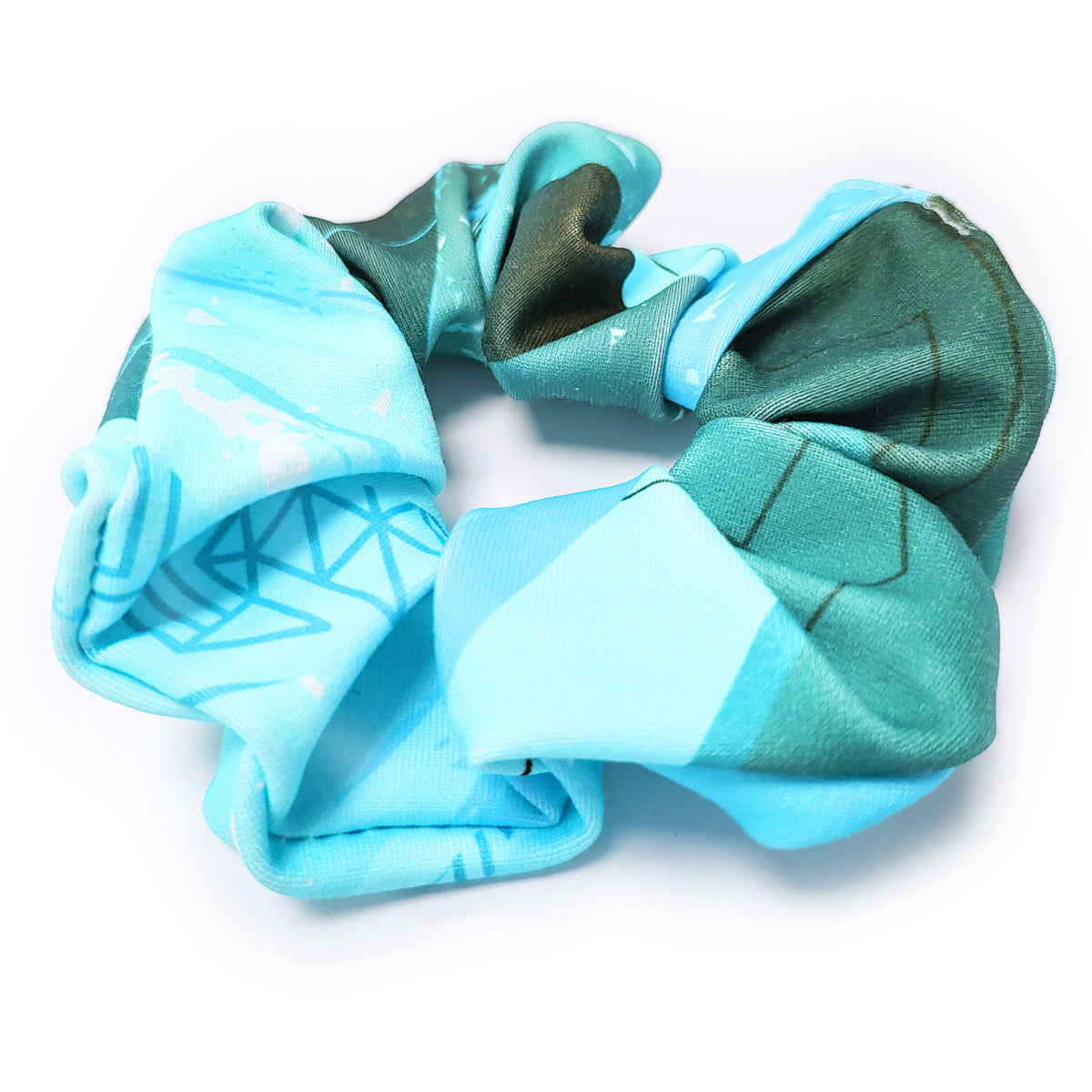 Kiki Turquoise Hair Scrunchie – Velocity Pro Sport