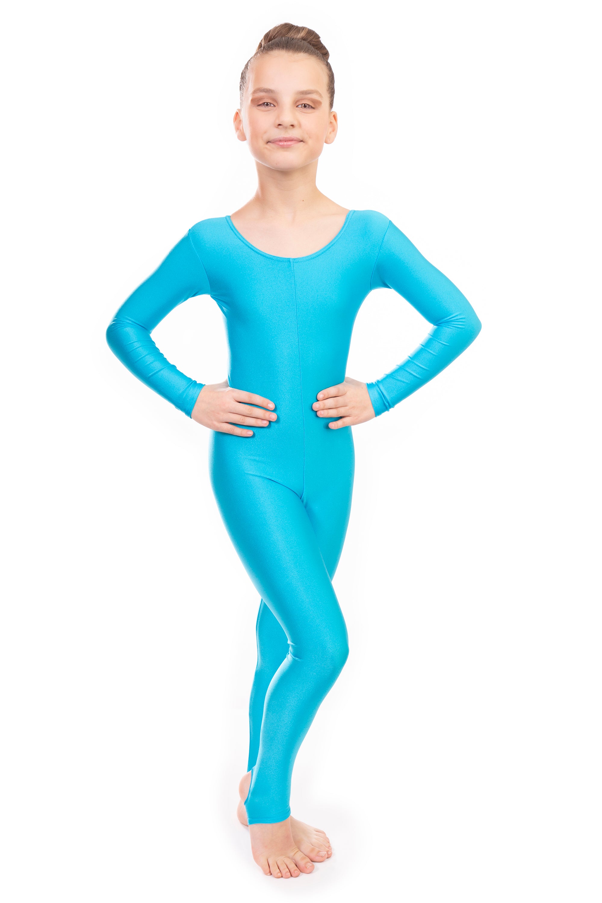 Kingfisher Blue Long Sleeved Dance Unitard – Velocity Pro Sport
