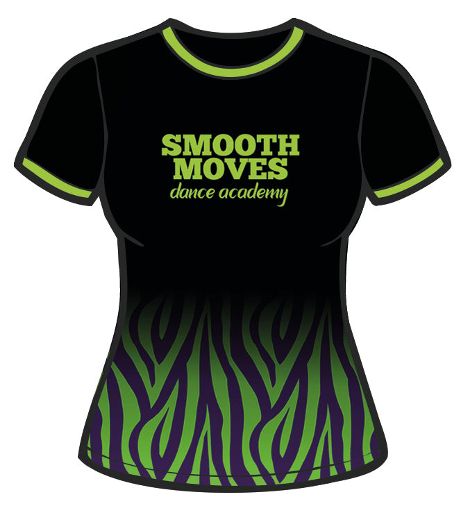 Smooth Moves Club Uniform Girls Sports T-Shirt – Velocity Pro Sport