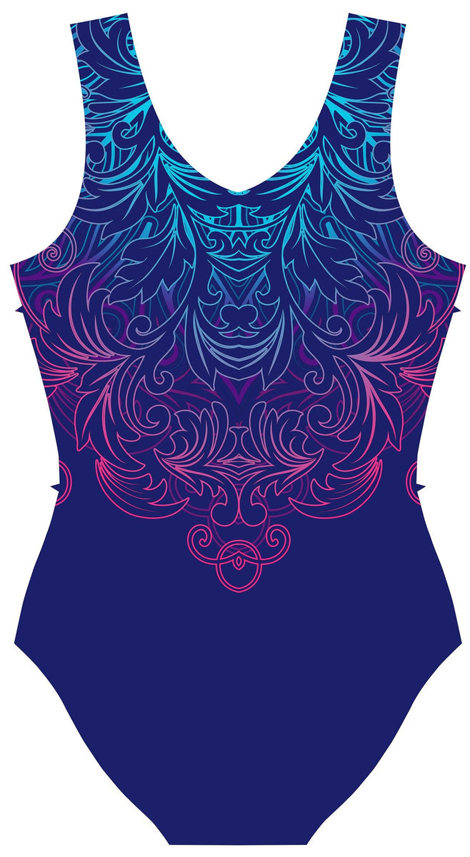 Superstar Gymnastics Royal Blue Mimas Sleeveless Tank Girls and Adult ...